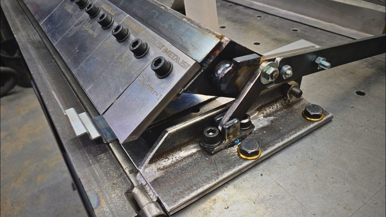 Sheet Metal Bender Brake DIY