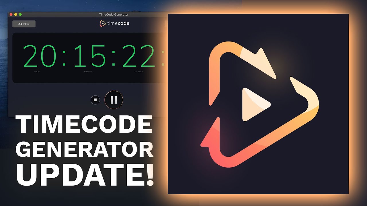 TimeCode Generator Update! Now available