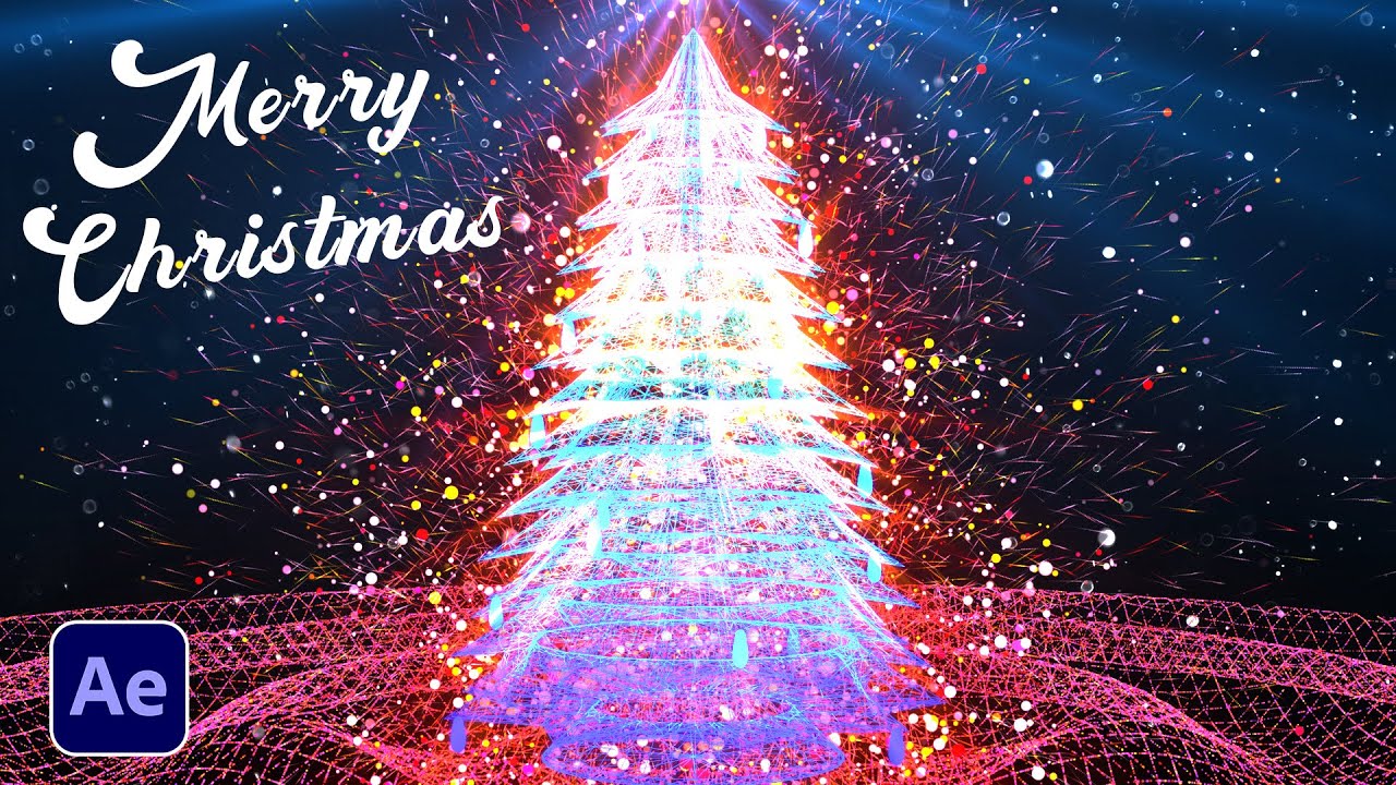Create Any Animated CHRISTMAS Video in After Effects - Trapcode Plugin