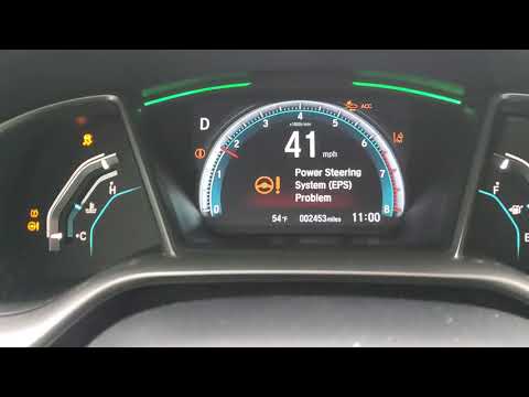 2020 Honda Civic EX-L warning lights/sensors suddenly on!!