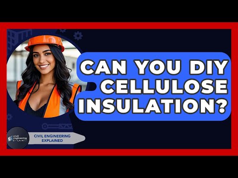 Can You DIY Cellulose Insulation? - Civil Engineering Explained