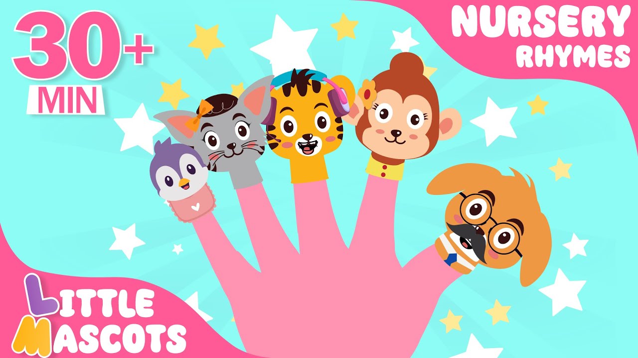 Finger Family + more | Songs For Kids | Little Mascots
