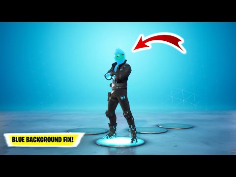 Why is my fortnite background BLUE? (2023) | Why fortnite lobby is blue? Change lobby background