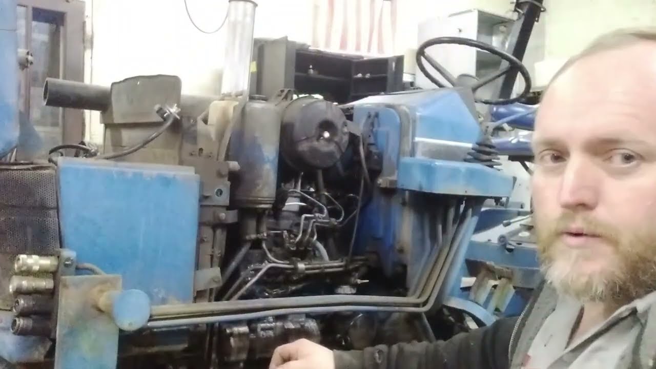 Ford 1720 Front Differential Removal.