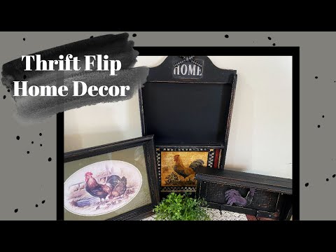 Primitive/Country Home Decor | Budget Friendly Chicken Decor | #whatwoodyoumake