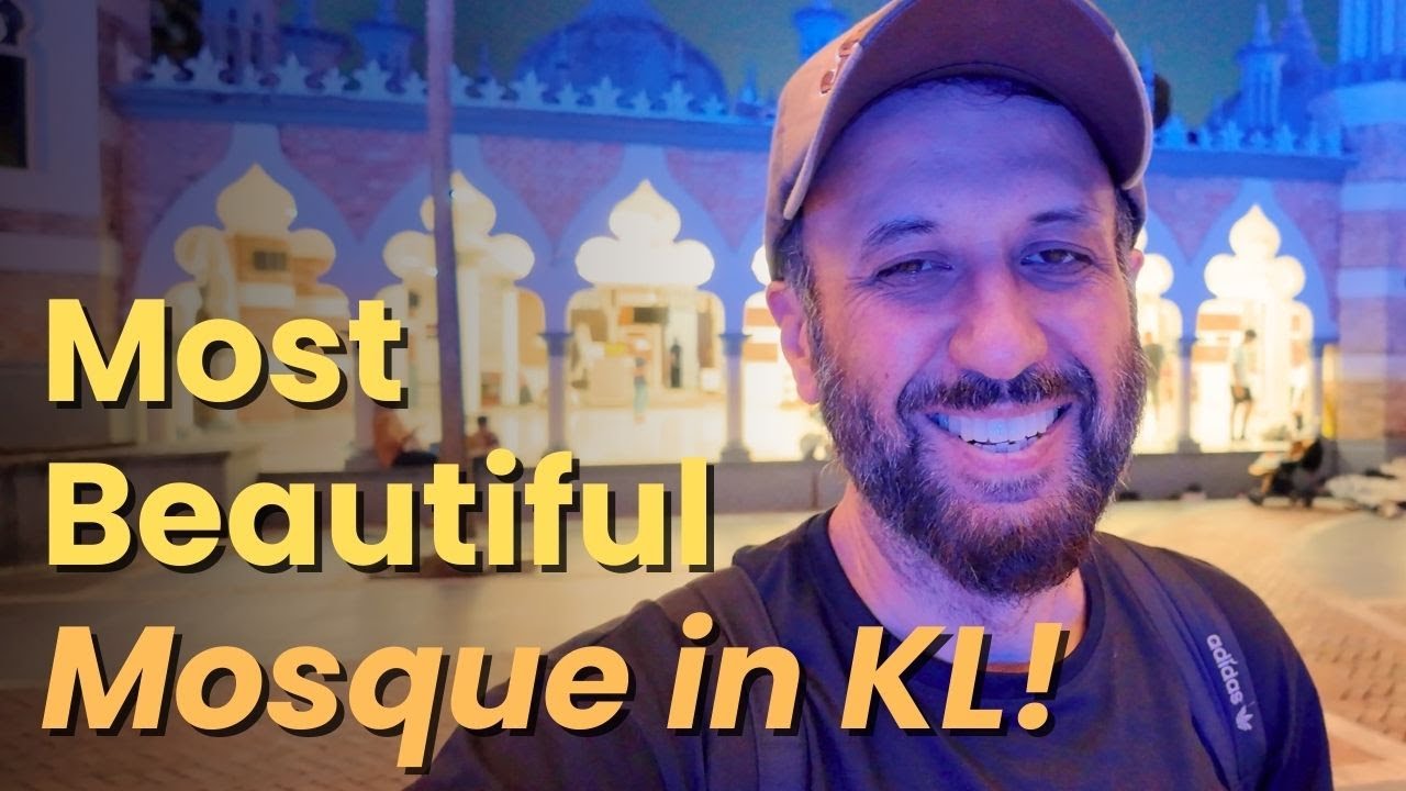 This Mosque in Kuala Lumpur Left Me Speechless | Muslim Travel Vlog