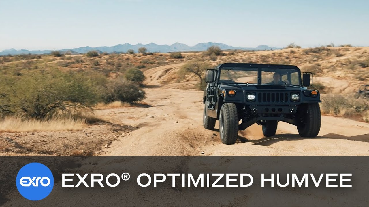 Exro Optimized Humvee | Exro Technologies