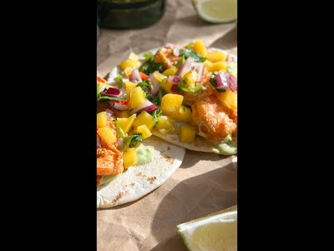 You NEED to try this shrimp taco recipe! 🔥