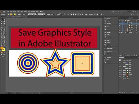 Save a Graphic Style in Adobe Illustrator