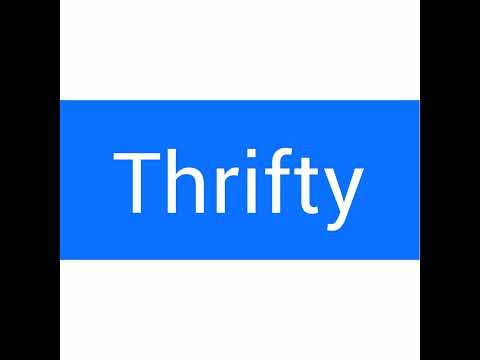 Thrifty | #english #vocabulary #adjective