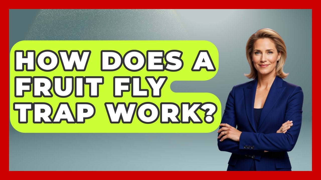 How Does A Fruit Fly Trap Work? | Insects and Invaders