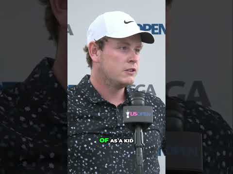 Robert MacIntyre on having a chance to win at the end of the US Open 🏌🏻