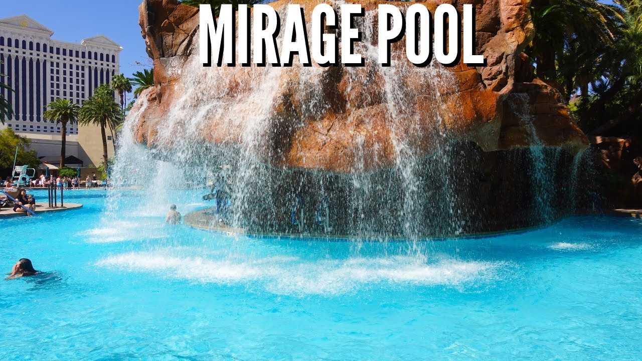 MIRAGE POOL 👙 | 4K Tour of Mirage Las Vegas Pool | LAS VEGAS 2021