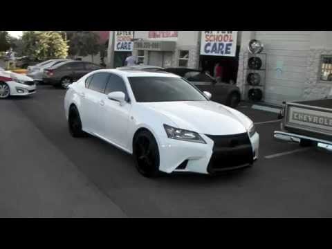 20" Inch Niche Misano Concave Black Wheels 2015 Lexus GS350 Rims Miami Hallandale Free Shipping