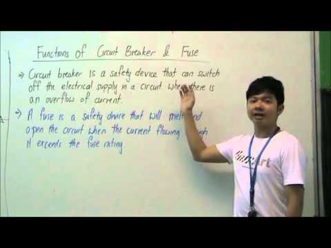 Functions of Circuit Breaker and Fuse