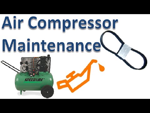 Speedaire 1NNF6 Air Compressor Maintenance