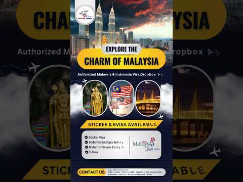 Get Your Malaysia Sticker Visa or eVisa – Apply with Confidence! #akhtartravel #visaready