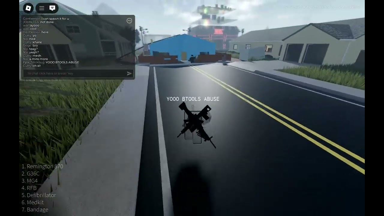 Roblox Town: Btools abuser left after abusing