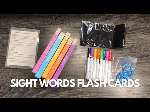 Sight Words Flash Cards Kindergarten
