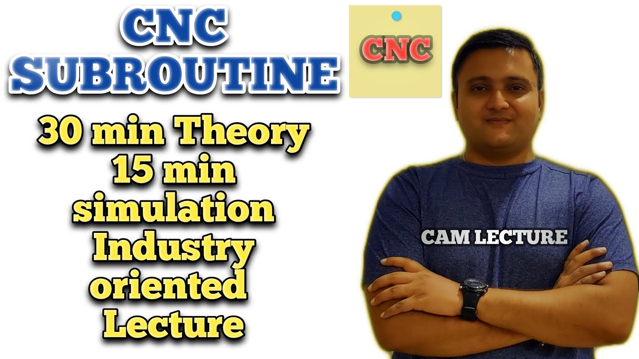 CAM LECTURE - SUBROUTINE PROGRAMMING