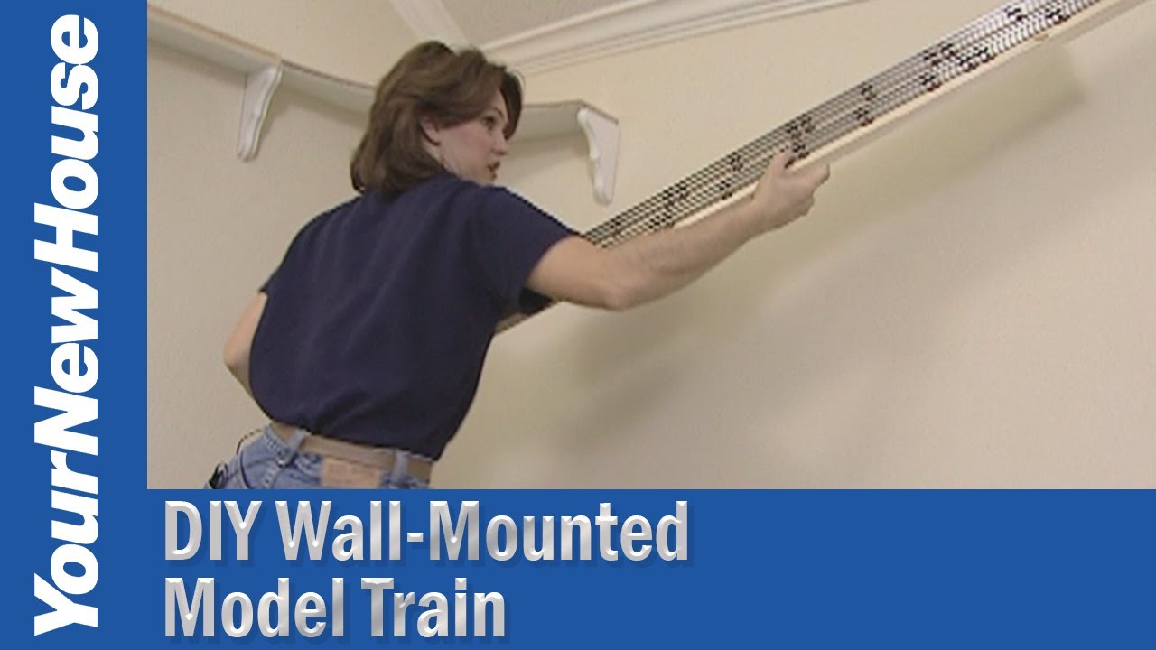 Wall Train Track DIY (#5153)