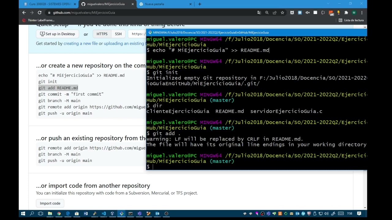 Ejercicio Guía En GitHub (2)