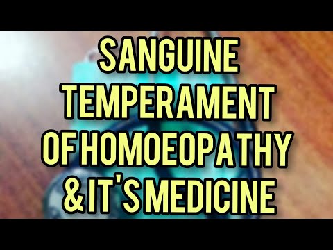 Temperament Of Homoeopathy ( Sanguine)
