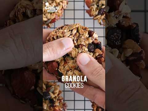 Healthy Granola Cookies (Super Crunchy)