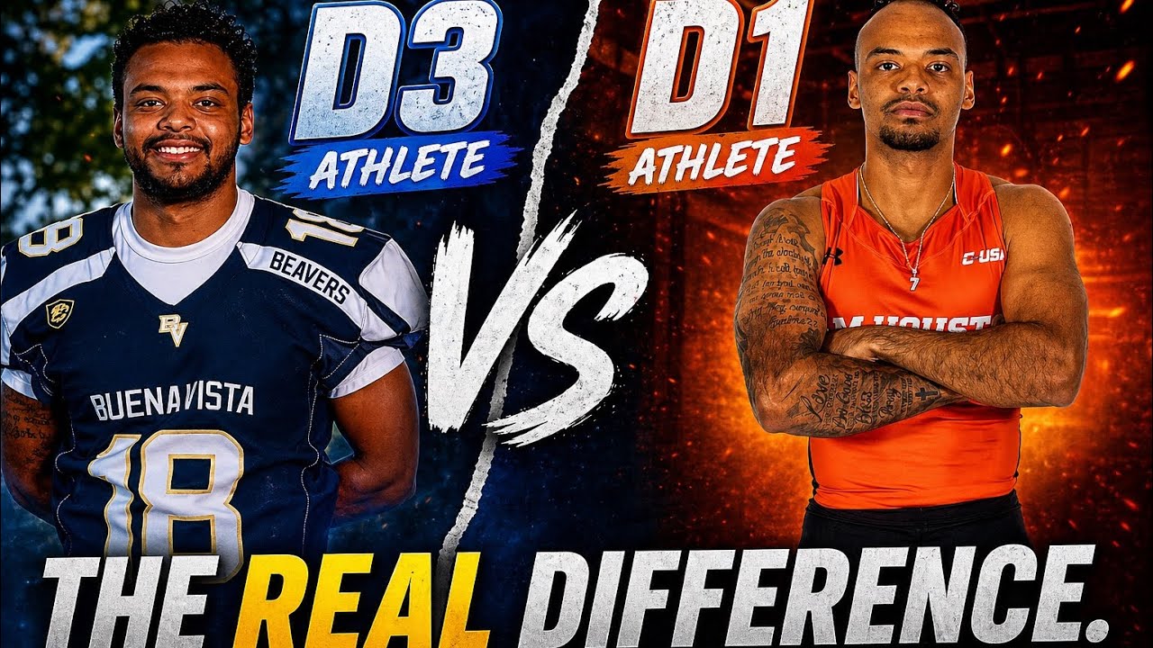 I Lived Both… D1 vs D3 Athletes (The Truth)