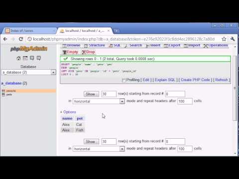Learn Beginner PHP Tutorial 128 RIGHT JOIN - Mind Luster