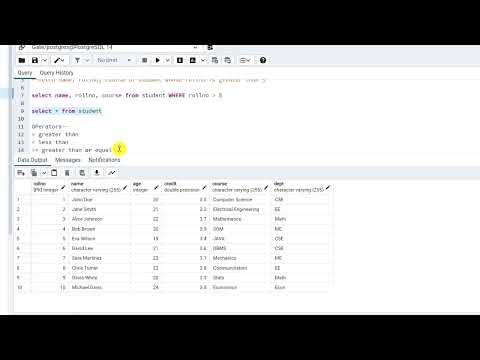 SQL: SELECT Command Video Lecture - Crash Course for GATE Data Science ...