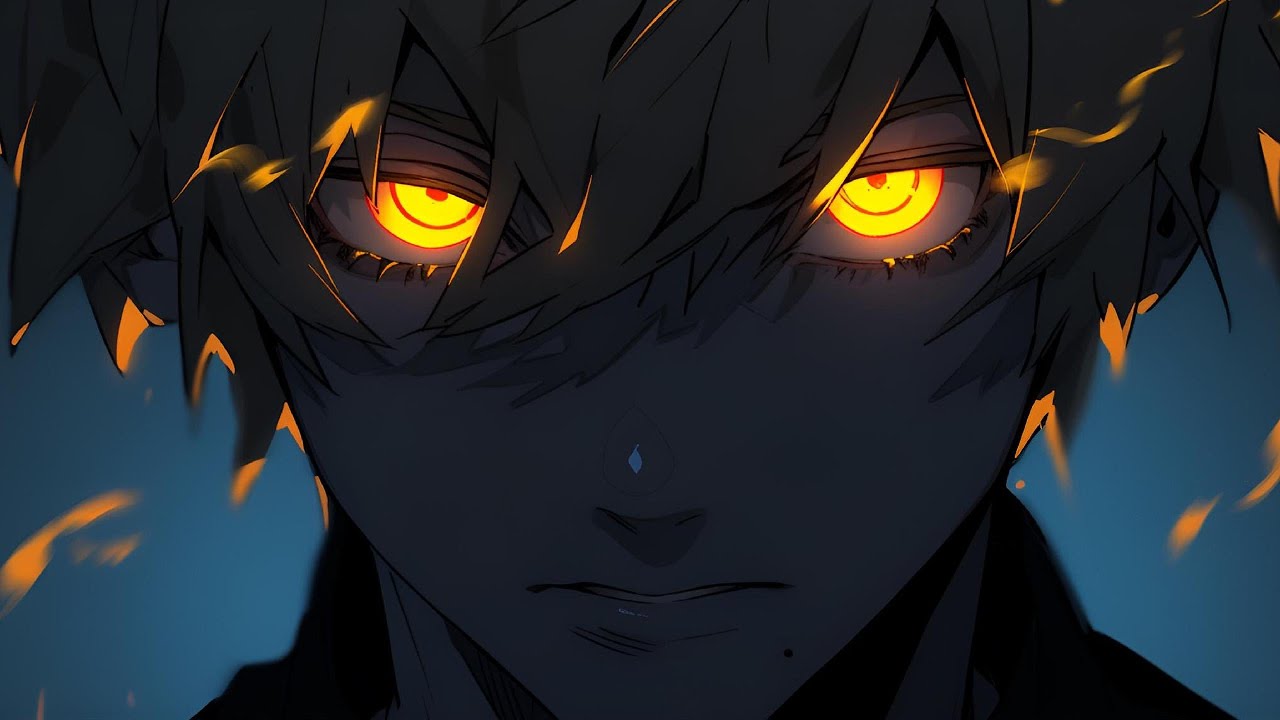 Burning Soul Stare | Anime Wallpaper in 4K