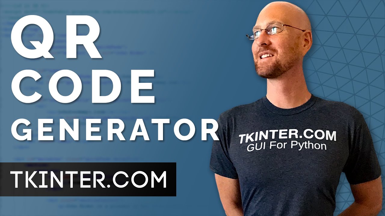 Build A QR Code Generator App - Tkinter Projects 10