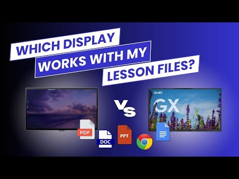 SMART vs Clear Touch | Which display works with my PDFs and other lesson materials?