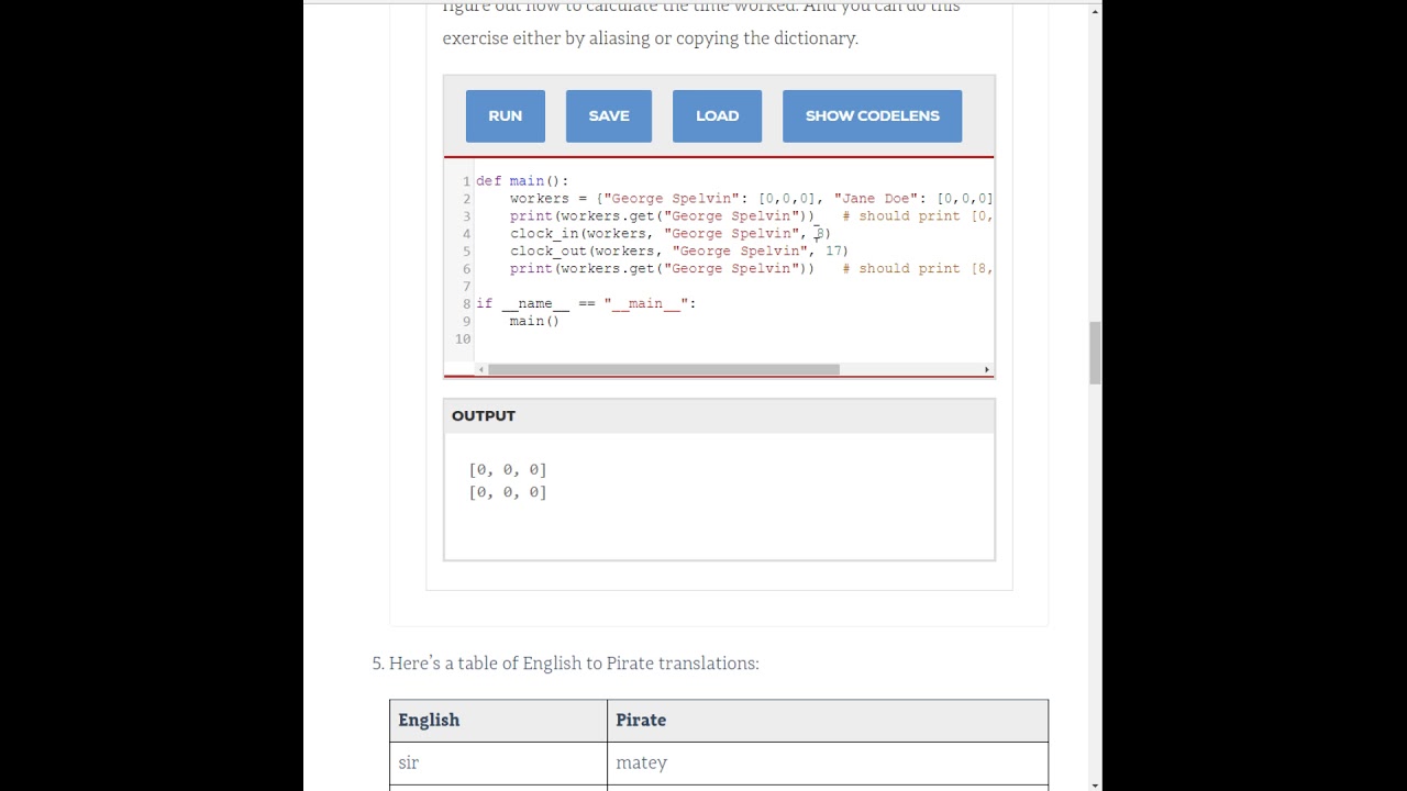LC101 Think Python Chapter 11 Exercise 4