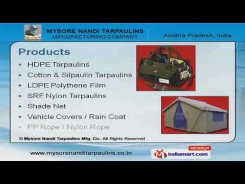 Corporate Video of Mysore Nandi Tarpaulins Mfg Co., Secunderabad