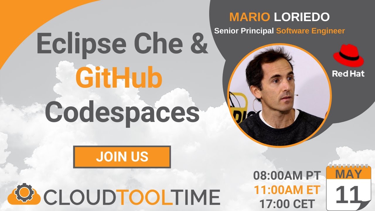 Eclipse Che & GitHub Codespaces | Cloud Tool Time | Mario Loriedo