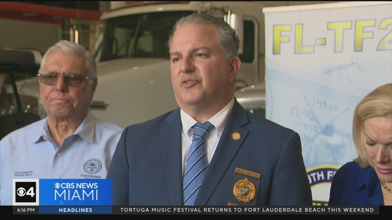 Officials tour of Florida's Urban Search and Rescue Task Force 2 training center