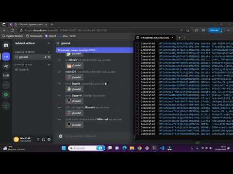 Discord Token Generator | Member Booster | Token Joiner | Captcha Bypass (25k/h Members Easy)