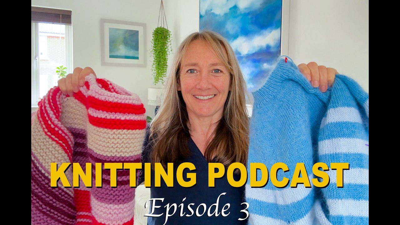 Stripes, 9 Projects & Thrift Store Yarn Haul