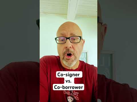 Is there really a difference in how a co-signer and co-borrower function? #mortgage #buyingahome