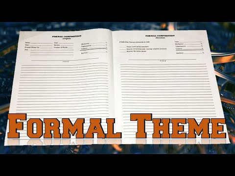 Formal Theme | How Is It Made?