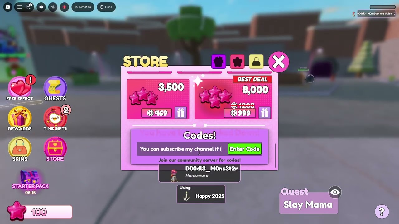 NEW ALL WORKING CODES BADDIES BRAWL IN 2025! ROBLOX BADDIES BRAWL CODES
