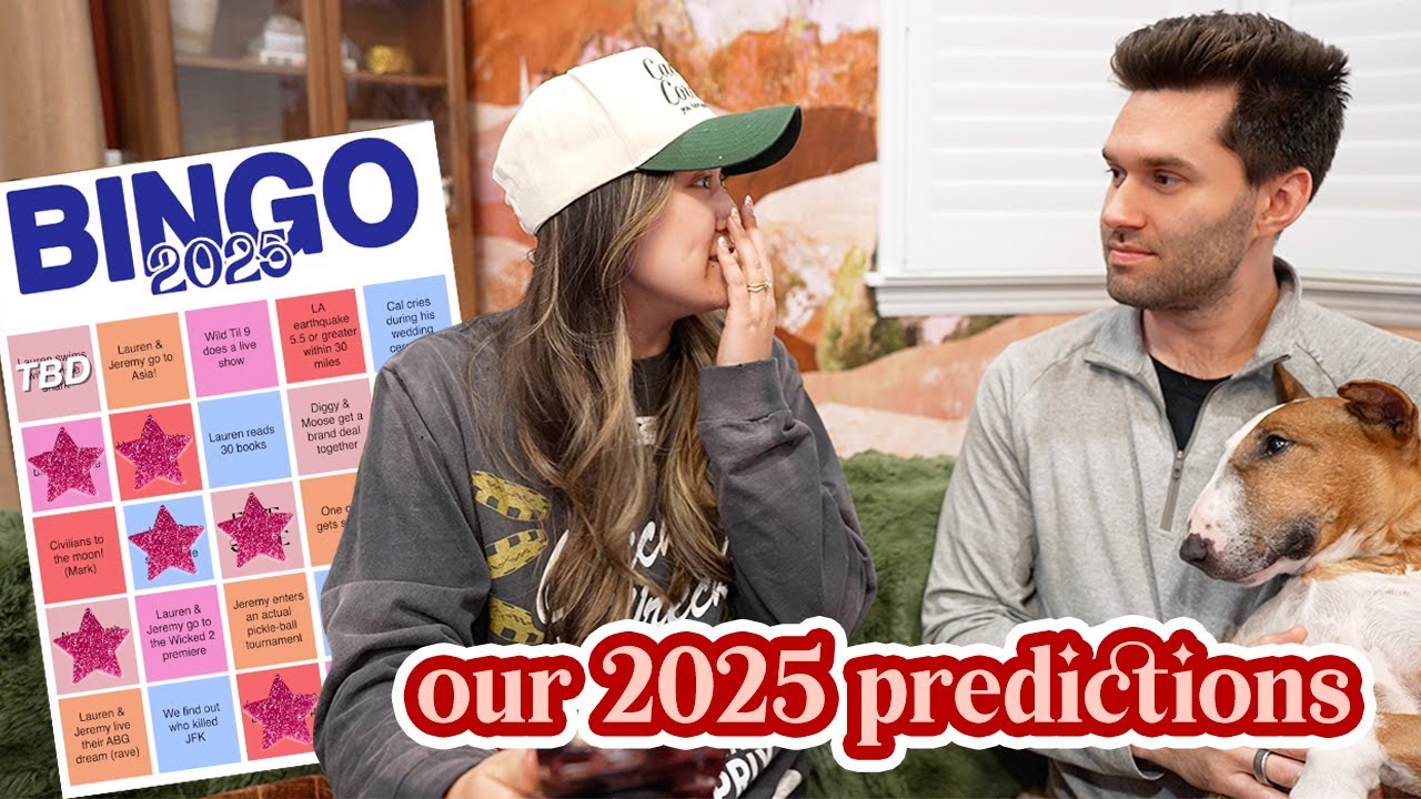 Our 2025 BINGO Card Review ft. My Husband Vlogmas Day 7!