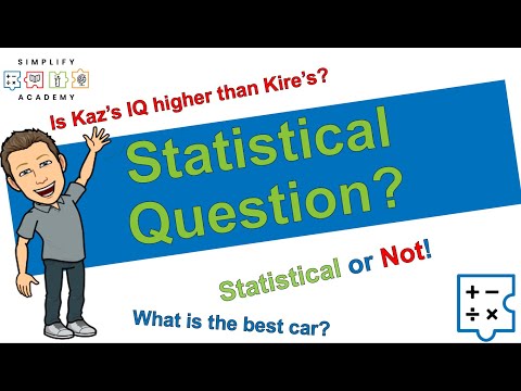 Is that a Statistical Question?