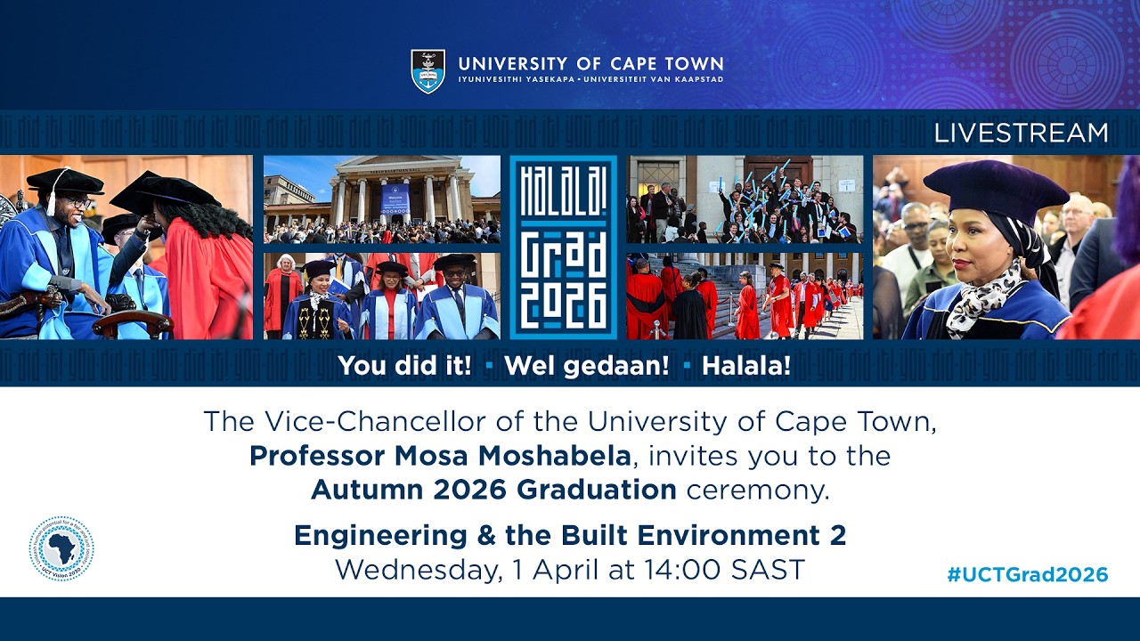 Faculty of Engineering & the Built Environment graduation ceremony 2 – Autumn 2026