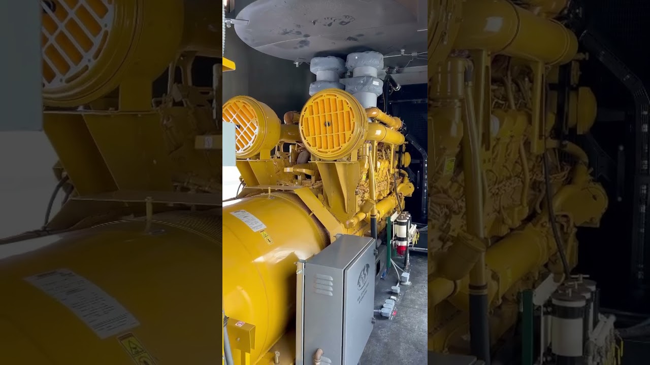 Caterpillar 2.5 MW Start Up