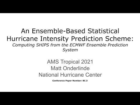 An ECMWF Ensemble-Based Statistical Hurricane Intensity Prediction Scheme
