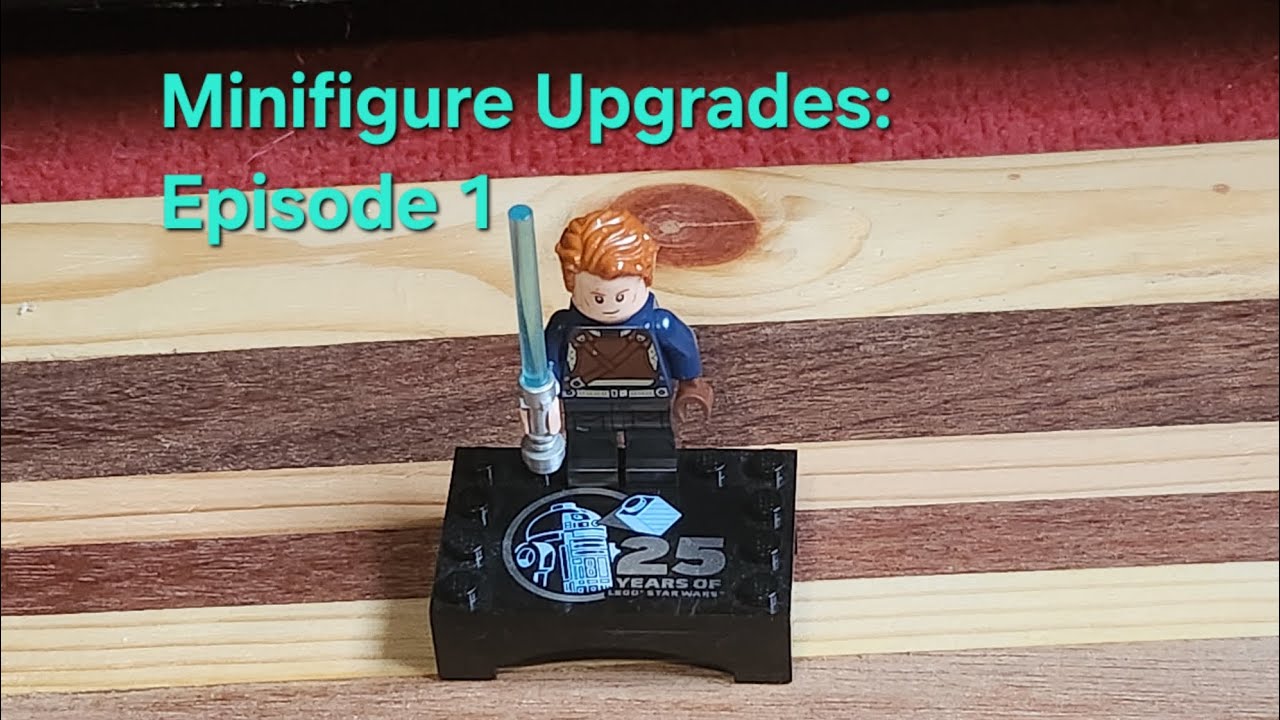 Lego Star Wars Minifigure Upgrades Episode 1: Kal Kestis 