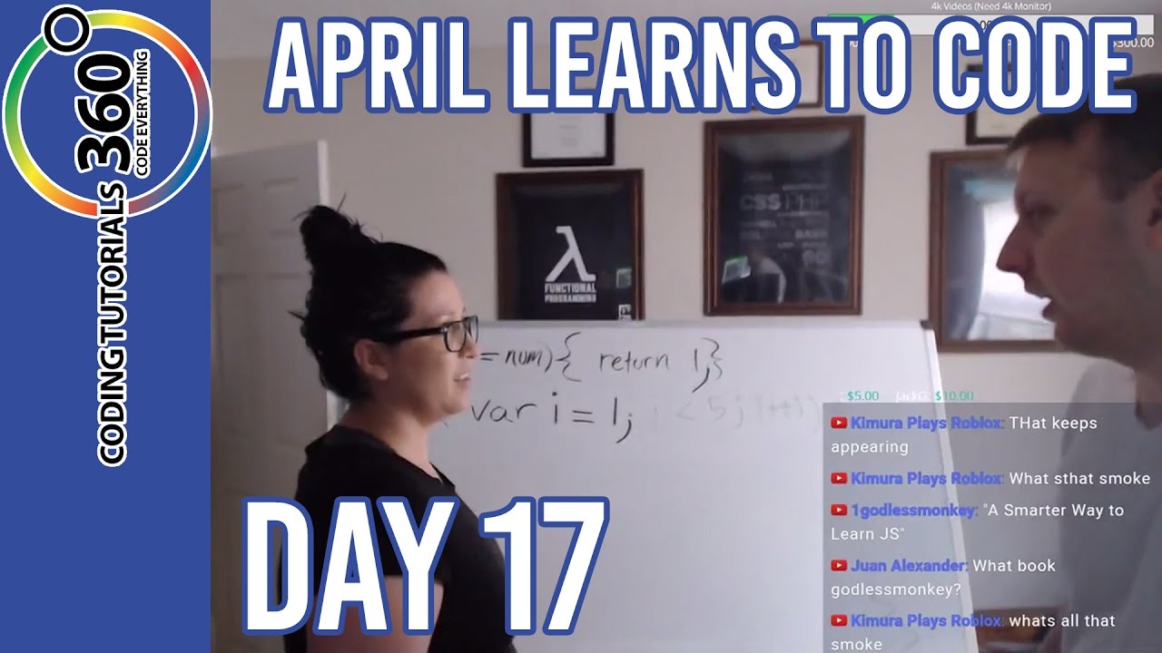 Day 17 April Learns to Code | 100 Days of Code Challenge